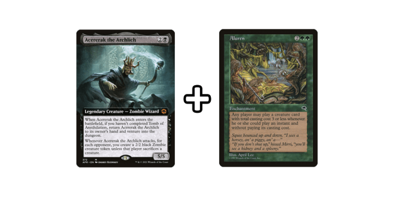 5x Awesome Acererak the Archlich Combo Plays for MTG