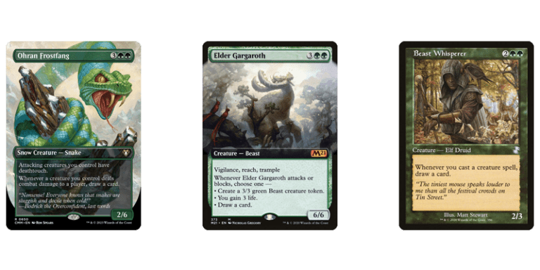 45 of the Best MTG Green Card Draw Sources for Commander