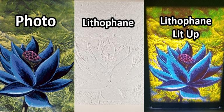 3D Printed Lithophane Lamp: Beautiful Color Photos on the Bambu X1C