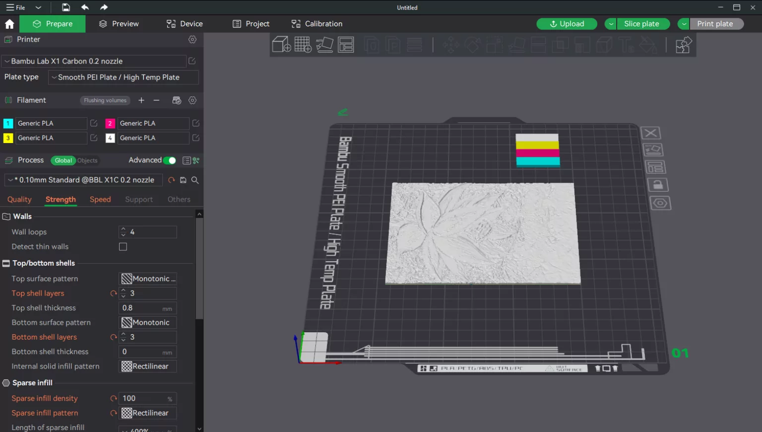 3D Printed Lithophane Lamp: Beautiful Color Photos on the Bambu X1C