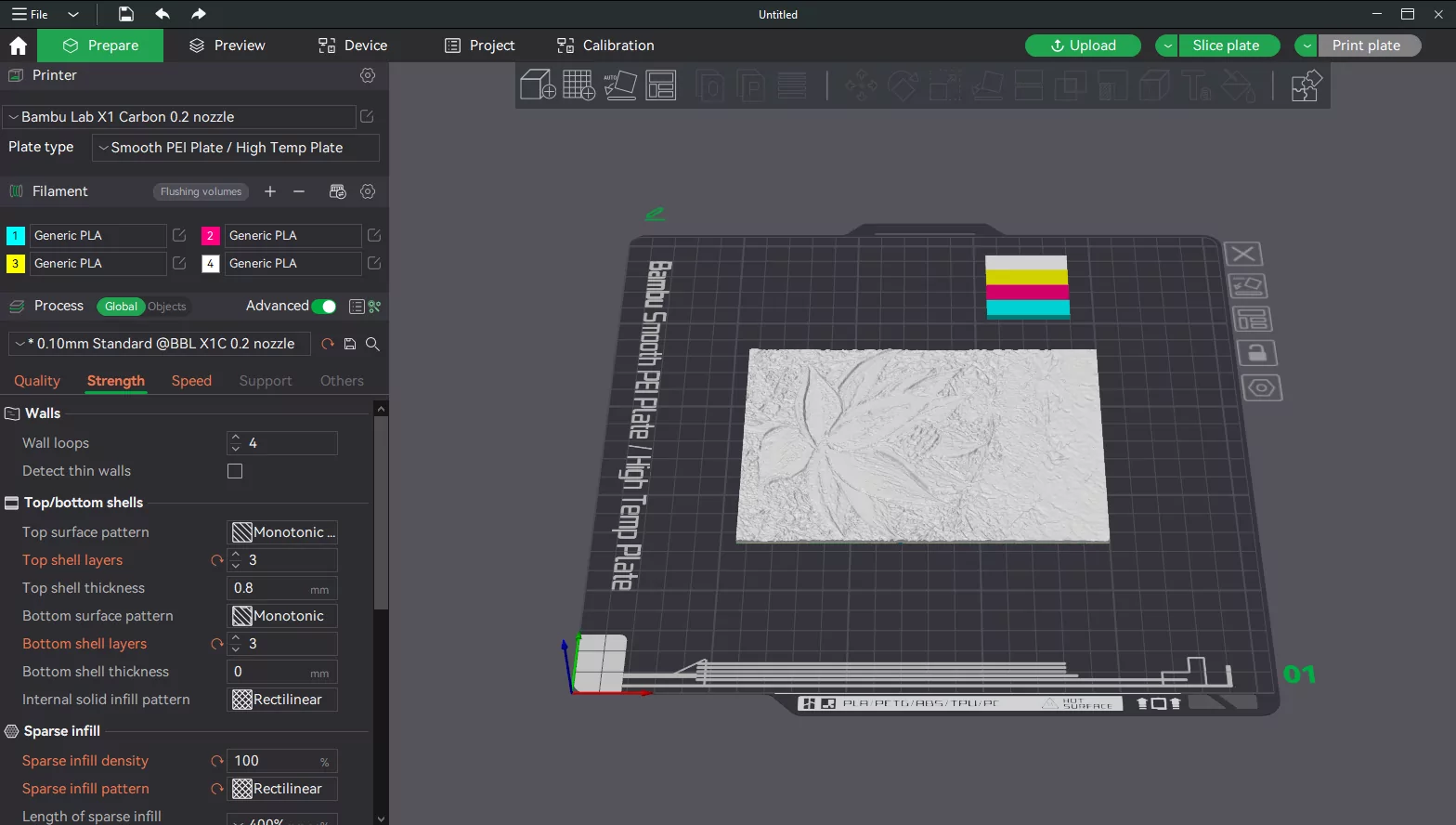 3D Printed Lithophane Lamp: Beautiful Color Photos on the Bambu X1C
