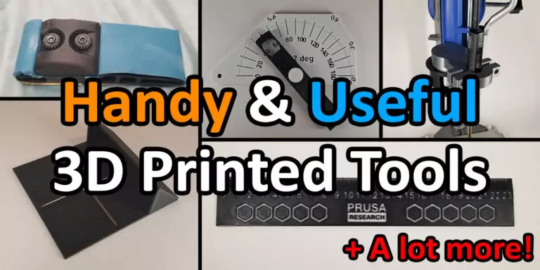 13+ Handy & Useful 3D Printed Tools You Have to Print