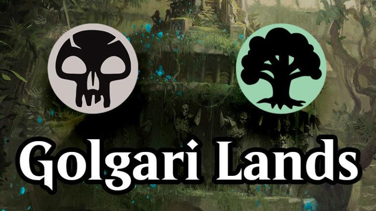 Black / Green Dual Lands - Golgari