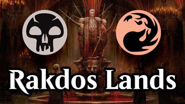 Black / Red Dual Lands - Rakdos