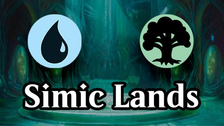 Green / Blue Dual Lands - Simic